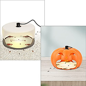 Micnaron Flea Trap Replacement Light Bulbs Warm White- Pack of 10 (E12 7W)