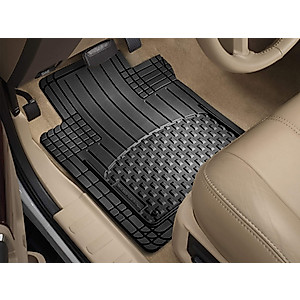 WeatherTech Semi Universal All Weather and Vehicle Trim to Fit Floor Mats - 4-Piece Set Black