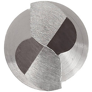 Chicago Latrobe 150DH High-Speed Steel Jobber Length Drill Bit, Uncoated (Bright) Finish, Round Shank, Parabolic Flute, 135 Degree Notched Point, Letter Size N (Pack Of 6)