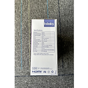 Mini Projector Home Theater Portable Upgrade 1080P Supported, Phone Can Connect to Movie Wirelessly, Compatible with Smartphone/ Tablet/ Laptop/ TV Stick/ USB Drive, mint green (VF270GW)