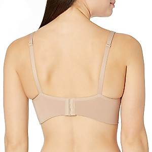 Warner's Women's Benefits Allover-Smoothing Bliss Wireless Lightly Lined Convertible Comfort Bra RM1011W, Toasted Almond, 36C