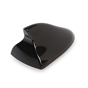 Ramble- Super Shark Fin Antenna Cover Car Radio Aerials FM AM Signal SUV Antenne Auto Accessories, for Ford Explorer Fusion Everest Kuga C-Max 2 3 Cmax Hybrid (Advanced Style, Black)