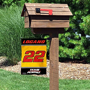 Joey Logano Double Sided Garden Banner Flag