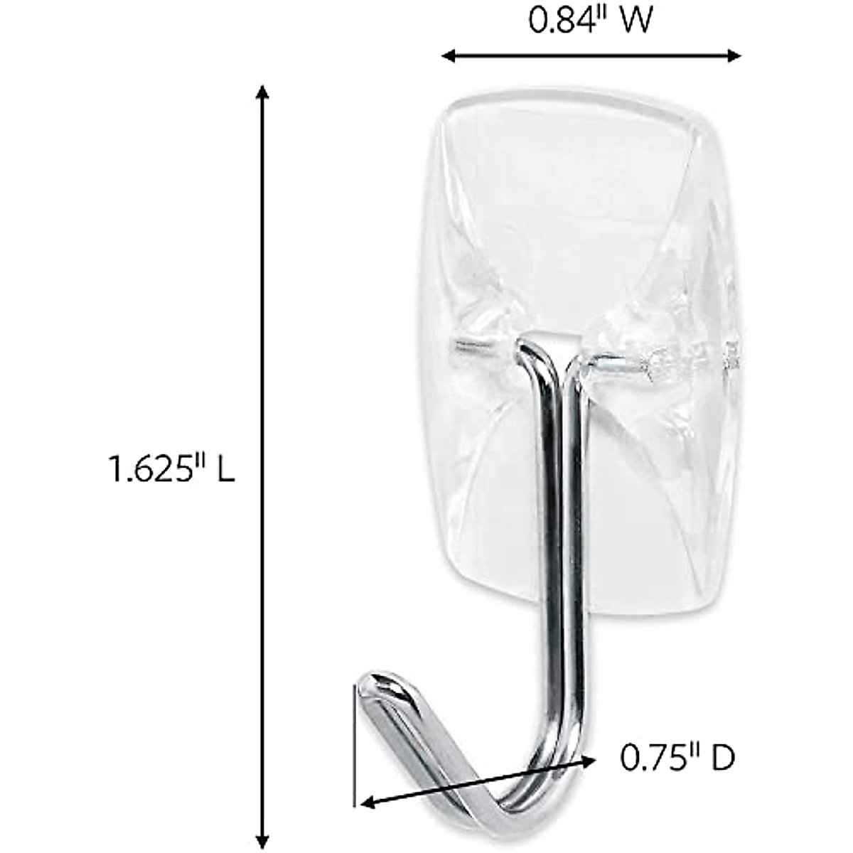 Command Clear Room Decor Set - Wall Décor with Clear Light Clips and Clear Hooks, Command Strips Included
