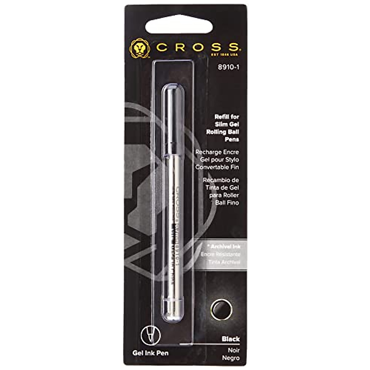 Cross Ballpoint Pen Refill, 1 Count (Pack of 1), Black