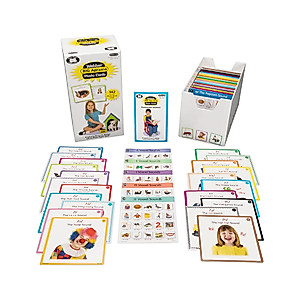 Super Duper Publications | Webber® Big Apraxia Photo Cards | Organized Words by Syllable for Ease of Speech Production | Vowels and Consonants | Basic Syllable Shapes | Activities with Instructions
