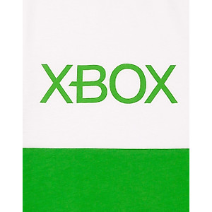 Xbox T-Shirt Boys Kids Black Green Game Console Logo Clothing Top 11-12 Years