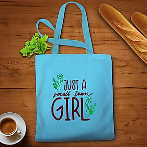 SPHENNE Canvas Tote Bag (Sky Blue)