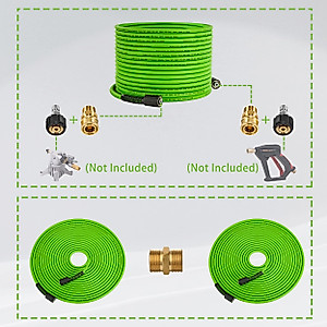 PWACCS Pressure Washer Hose for Power Washer – Pressure Washer Extension Wand