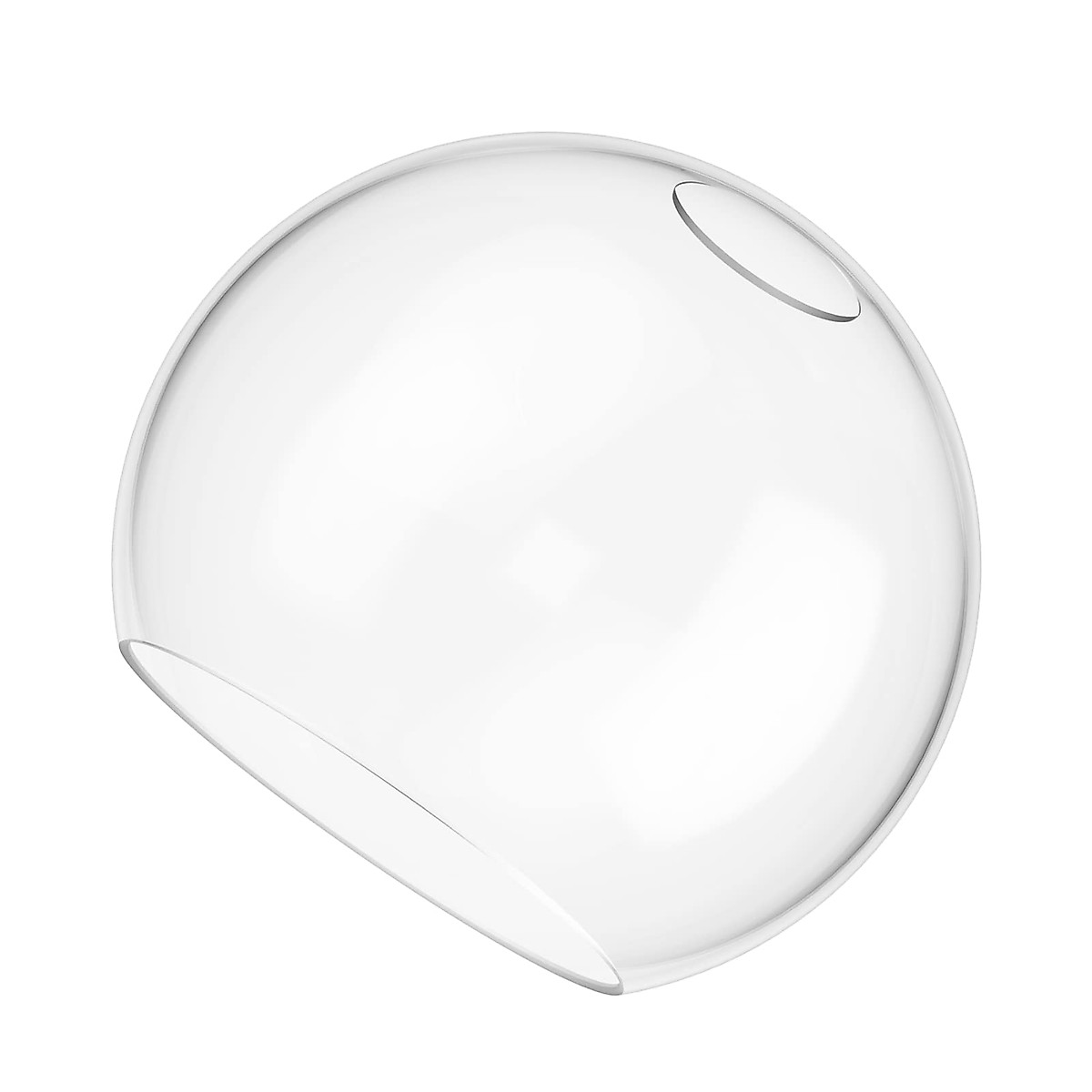 Tipace Clear Glass Globe Lamp Shades Replacement Lampshade for Light Fixture