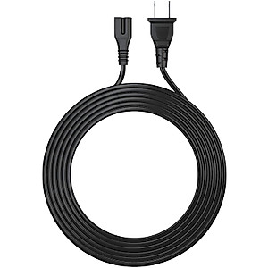 Polarized AC Power Cord for Technics 5 disc Player SL-PD867 SL-PD887 SL-1200 - 6 FT