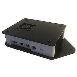 ASG Laser VESA Mount Case for Raspberry Pi 4, 3 & 2 with Fan
