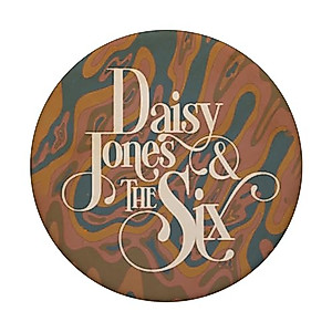 Daisy Jones & the Six - Vintage Psychedelic Logo PopSockets Standard PopGrip