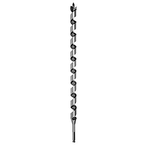 IRWIN Tools 1826631 Pole Auger Drill Bit with WeldTec, 5/8-inch Shank, 1-1/16-inch by 24-inch, Single