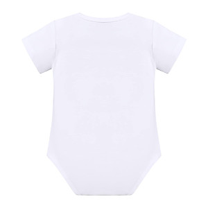 Baby Girl's My 1st Birthday Outfit Flower Printed Cotton Short Sleeve Romper Bodysuit Princess Tutu Tulle Skirt Crown Headband 3pcs Set One Year Old Party Cake Smash Photo Shooting Props Pink