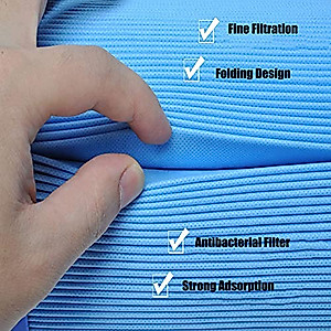 Pww50 Replacement Cartridge Filter Compatible with Pleatco Spa Filter, Hot Tub Filter Replacement Compatible with Unicel 6ch-940, Filbur Fc-0359, 2 Pack