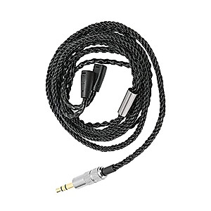 3.5mm Headphone Audio Cable, 120mm Length 3.5mm Jack Replacement Headphone Audio Cable suitable for IE8 IE80 IE8i Earphones