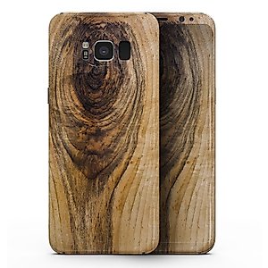 Design Skinz Design Skinz Light Knotted Woodgrain Full-Body Wrap Decal Skin-Kit for The Galaxy S9 Plus