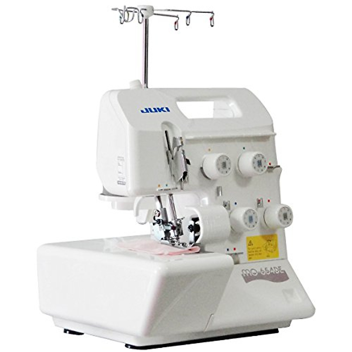 JUKI MO600N Series, MO654DE Portable Thread Serger Sewing Machine, White
