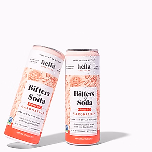 HELLA COCKTAIL CO. Spritz Bitters & Soda, 12 FZ