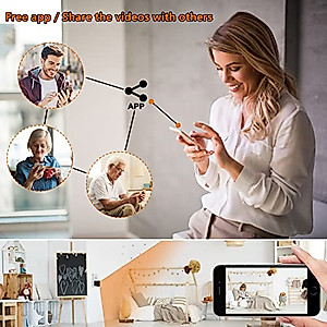 Spy Camera Wireless Hidden WiFi Camera with Remote View - 4K UHD - Spy Camera Hidden Camera Charger - Spy Camera Wireless - USB Hidden Camera - Nanny Cam Hidden Camera - Small Camera - Secret Camera