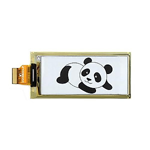 Waveshare 2.9inch Flexible E-Ink Raw Display Compatible with Raspberry Pi 4B/3B+/3B/2B/B+/A+/Zero/Zero W/WH/Zero 2W Series Boards 296×128 Resolution Dual-Color Support Partial Refresh