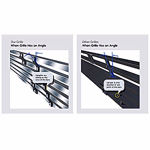 APS Compatible with 1999-2002 GMC Sierra 1500 2500 2001-2006 GMC Yukon Main Upper Billet Grille G65703A