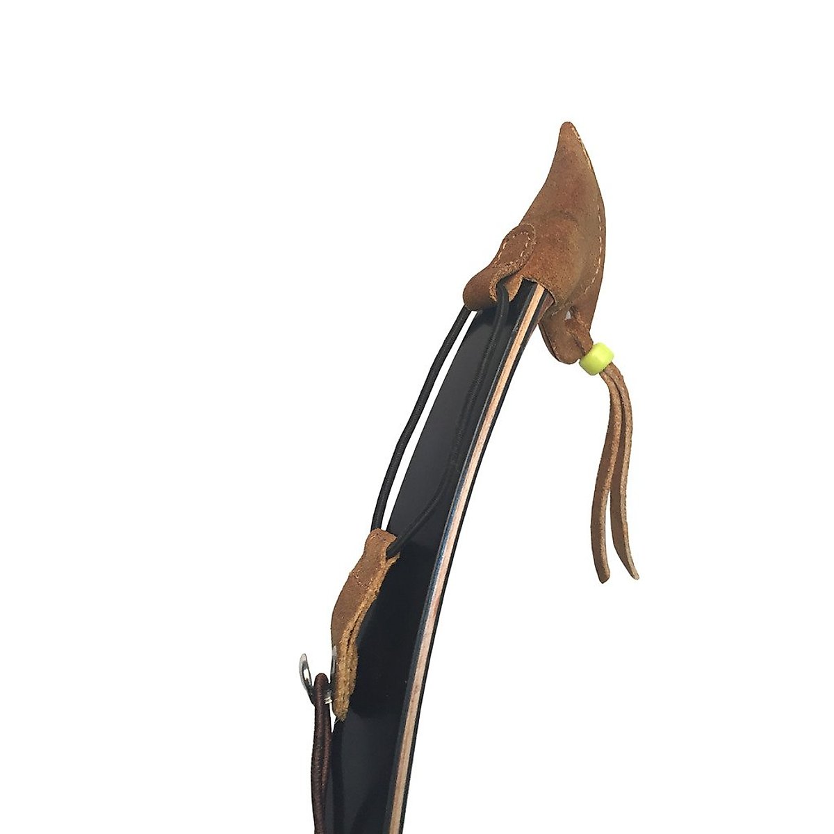 longbowmaker Archery Bowstring Keeper (Brown) Prevents bowstrings from Getting Loose and Knotted