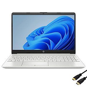 2021 Newest HP 15.6inch FHD IPS Business Laptop, 11th Gen Intel i3-1115G4, 16GB DDR4 RAM, 256GB PCIE SSD, Lightweight, Fast Charge, Bundle with HDMI, Windows 10 Home, Silver, 16GB | 256GB SSD