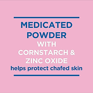 Caldesene Medicated Protecting Powder with Zinc Oxide & Cornstarch-Talc Free, 5 oz | Pack of 3