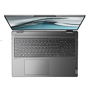 Lenovo Yoga 7I 2-in-1 16" 16:10 2.5K 400Nits Touch Laptop, Intel 12-Core i5 1240P Evo, 2X Thunderbolt 4, Wi Fi 6, Backlit KB, Fingerprint Reader, Win11 (8GB RAM | 1TB PCIe SSD)