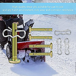 10-Pcs 738-04155 Snow Blower Shear Pins for Craftsman CMXGZAM241056 7188992, Snow Blower Models Starting with 247.XXXX