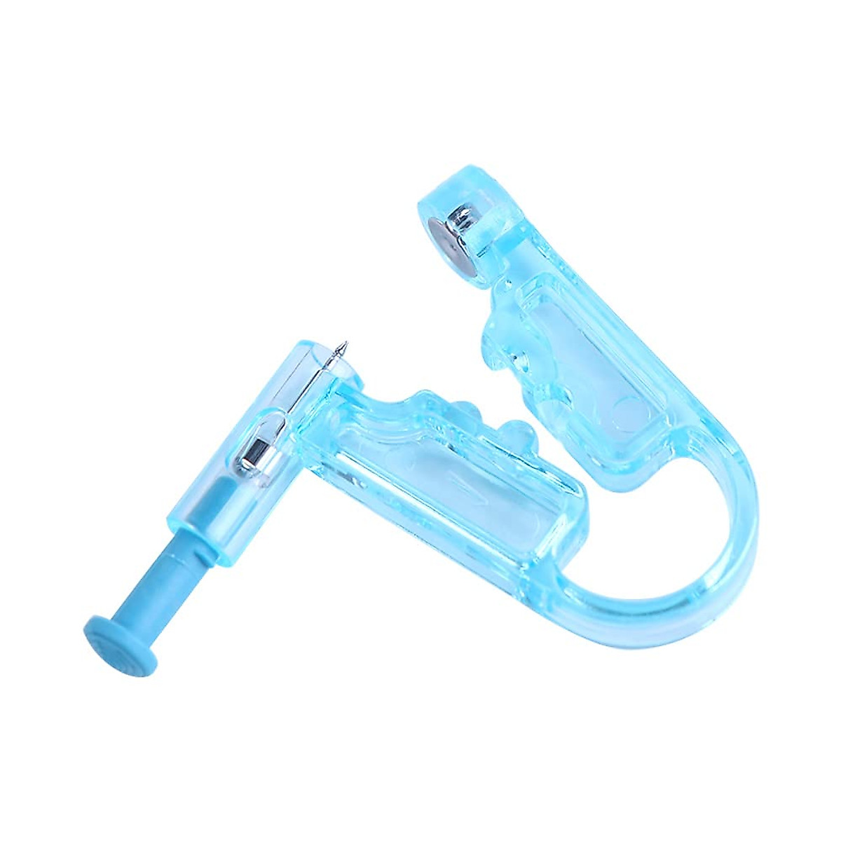 1 pcs Ear Piercing Tool,Disposable Nose Ear Piercing Tool Stainless Steel Ear Piercer Machine for Men Women (C)