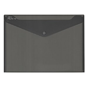 Snopake A4 Fusion Polyfile Popper Wallet – Fusion Assorted [Pack of 5] Ref: 15643