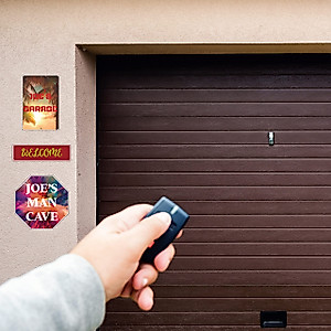 Custom Signs - Custom Street Signs 18" x 4" Personalized Gifts for Men, Outdoor Aluminum Metal Sign, Road Signs, Man Cave, Personalized Street Signs