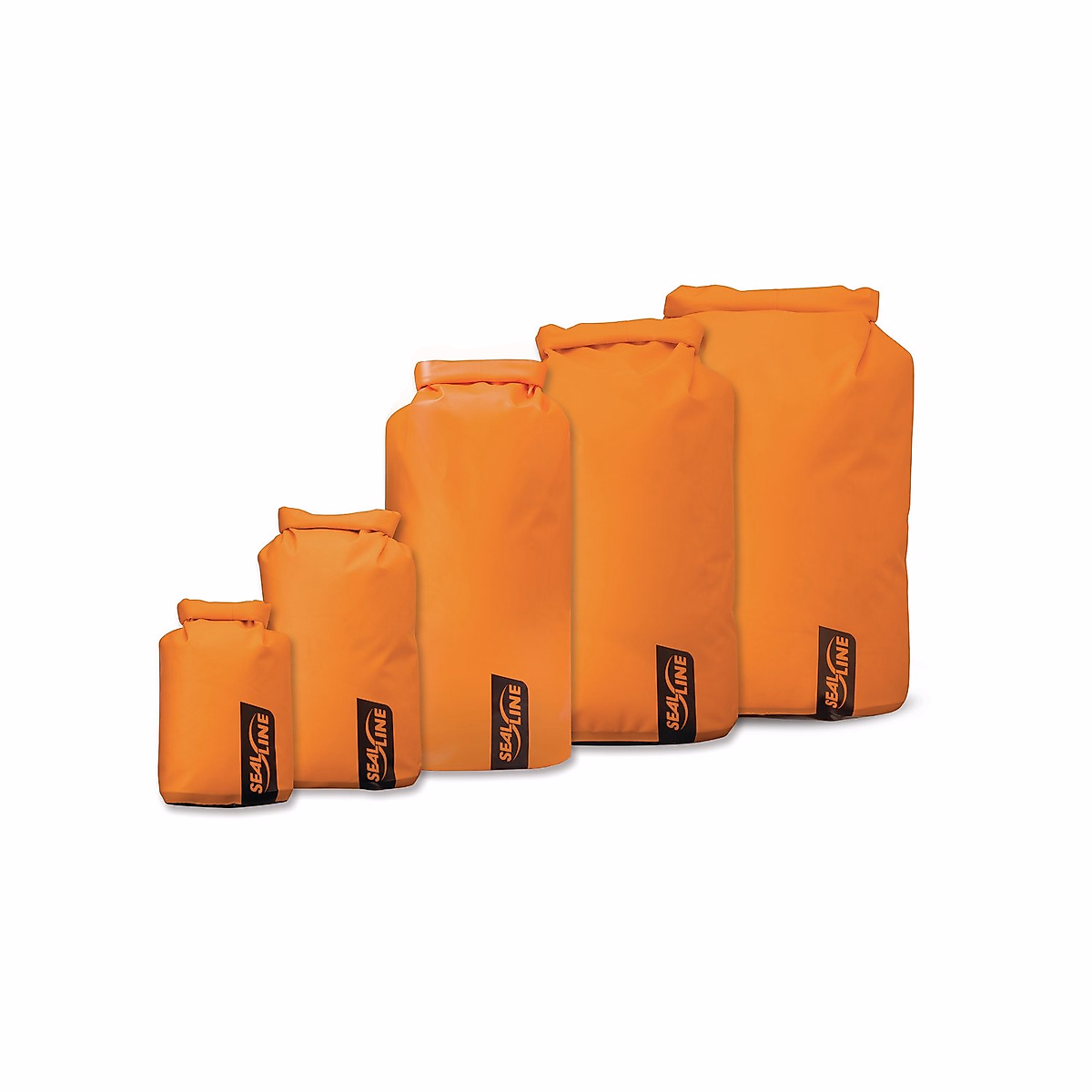 SealLine Discovery Waterproof Dry Bag, Orange, 20-Liter