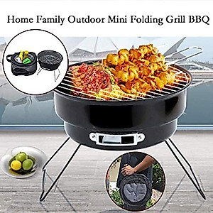 n/a Mini Outdoor Folding Portable Barbecue Grill Charcoal Grill Picnic Stove Household Small Barbecue Grill
