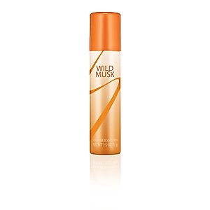 Wild Musk Cologone Body Spray by Coty Wild Musk, 2.5 Fluid Ounce