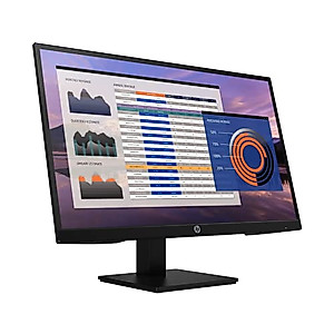 HP P27h G4 FHD (1920 x 1080) Monitor, Display, HDMI and VGA Ports, Anti-Glare (Renewed)