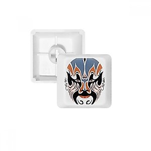 DIYthinker Peking Opera Facial Head Colorful Quluoyang Keycap Mechanical Keyboard PBT Gaming Upgrade Kit