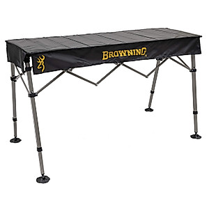 Browning Camping Outfitter Camping Table, One Size, Black