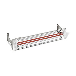 Infratech W4024SS Single Element - 4000 Watt Electric Patio Heater, Voltage: 240, Finish Color: Stainless Steel