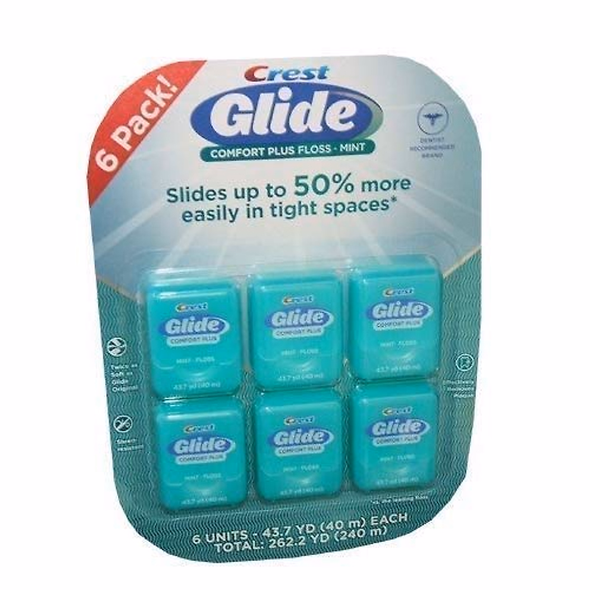 Waxed Dental Floss, Mint, PK144