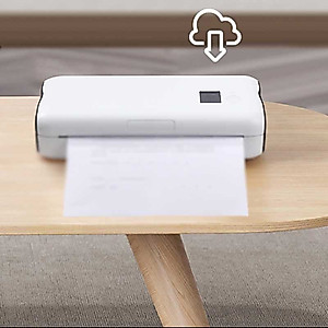 N/A A4 Portable Thermal Printer Mobile Mini Office Printer Document & USB No Link No Printing Ribbon Printing