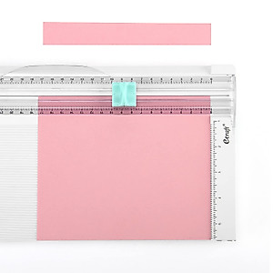 Ecraft Paper Trimmer Replacement Blades: Automatic Security Safeguard Paper Cutter Blade Refills Mint Green (4 Pack)…