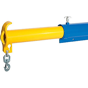 Global Industrial Forklift Telescoping Jib Boom Crane, 4000 Lb. Capacity