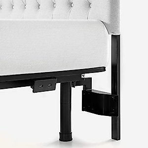 ZINUS Jared Adjustable Base Headboard Brackets, Set of 2 / Hardware Included