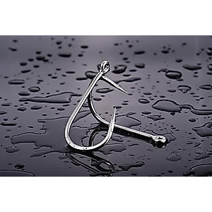 BKK KAJIKI HD Trolling Hook | 10/0 | 2-Pack | 7X | Bright-Tin Coating | Hand Ground Point