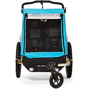 Burley D'Lite X, 2 Seat Kids Bike Trailer & Stroller