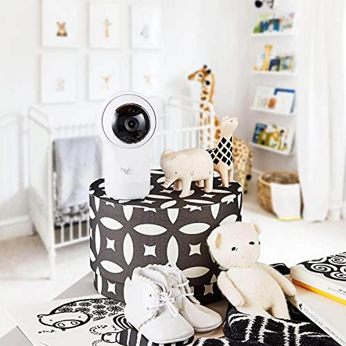 Hubble Connected Nursery Pal Glow Smart Connected, Wi-Fi Enabled Baby Monitor, View from Compatible Smartphone